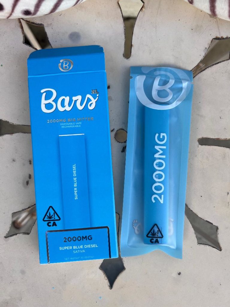 XL Bars - Super Blue Diesel - Sativa - 2Gram - Thin Air Nursery