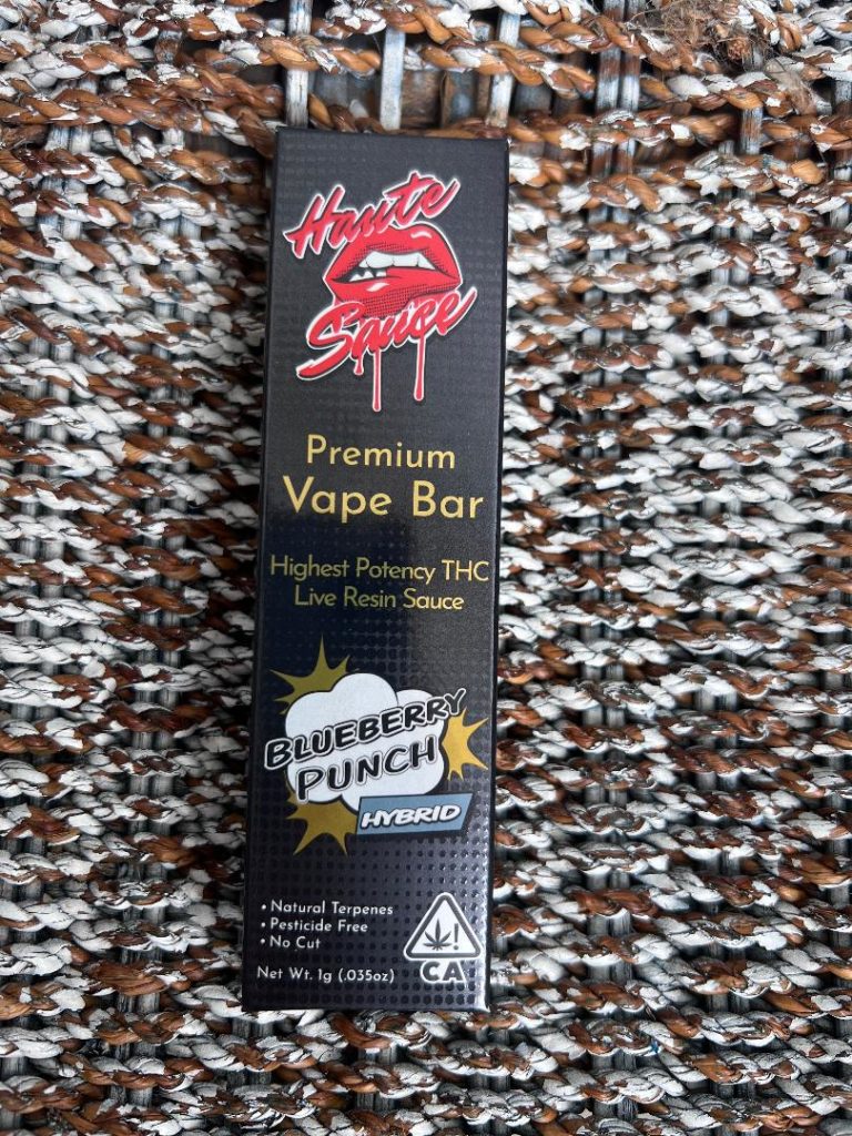 Haute Sauce - Disposable - Blueberry Punch - 1 Gram - Hybrid - Thin Air ...