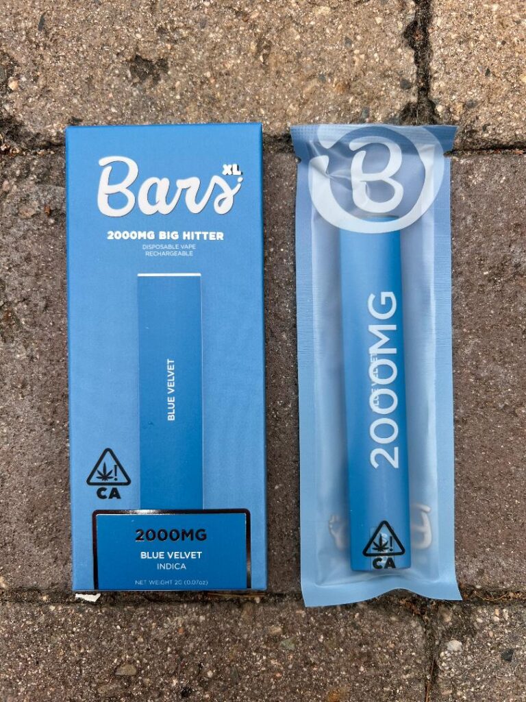 XL Bars - Blue Velvet - Indica - 2Gram - Thin Air Nursery
