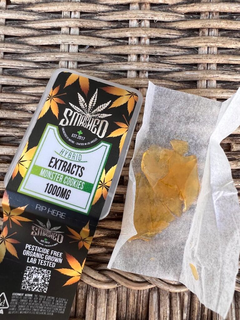 Smashed - Shatter - Monster Cookies - Indica - 1Gram - Thin Air Nursery